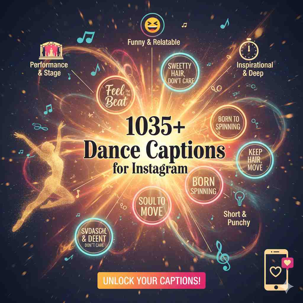 1000+ Dance Captions For Instagram - Alphabetazone